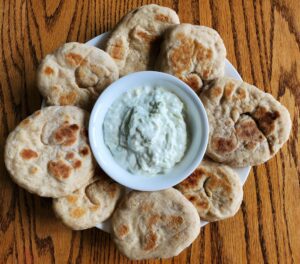 Sourdough Discard Mini Pita Bread - Great for Dipping - The Better Home ...